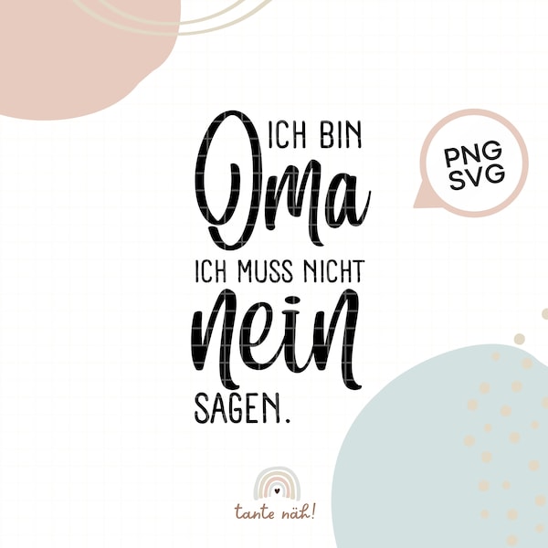 Plotterdatei oma - Etsy.de