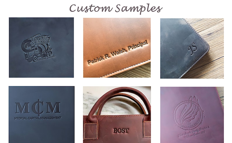 Custom 3 Ring Check Binder Portfolio -leather Check Binder With Zipper ...