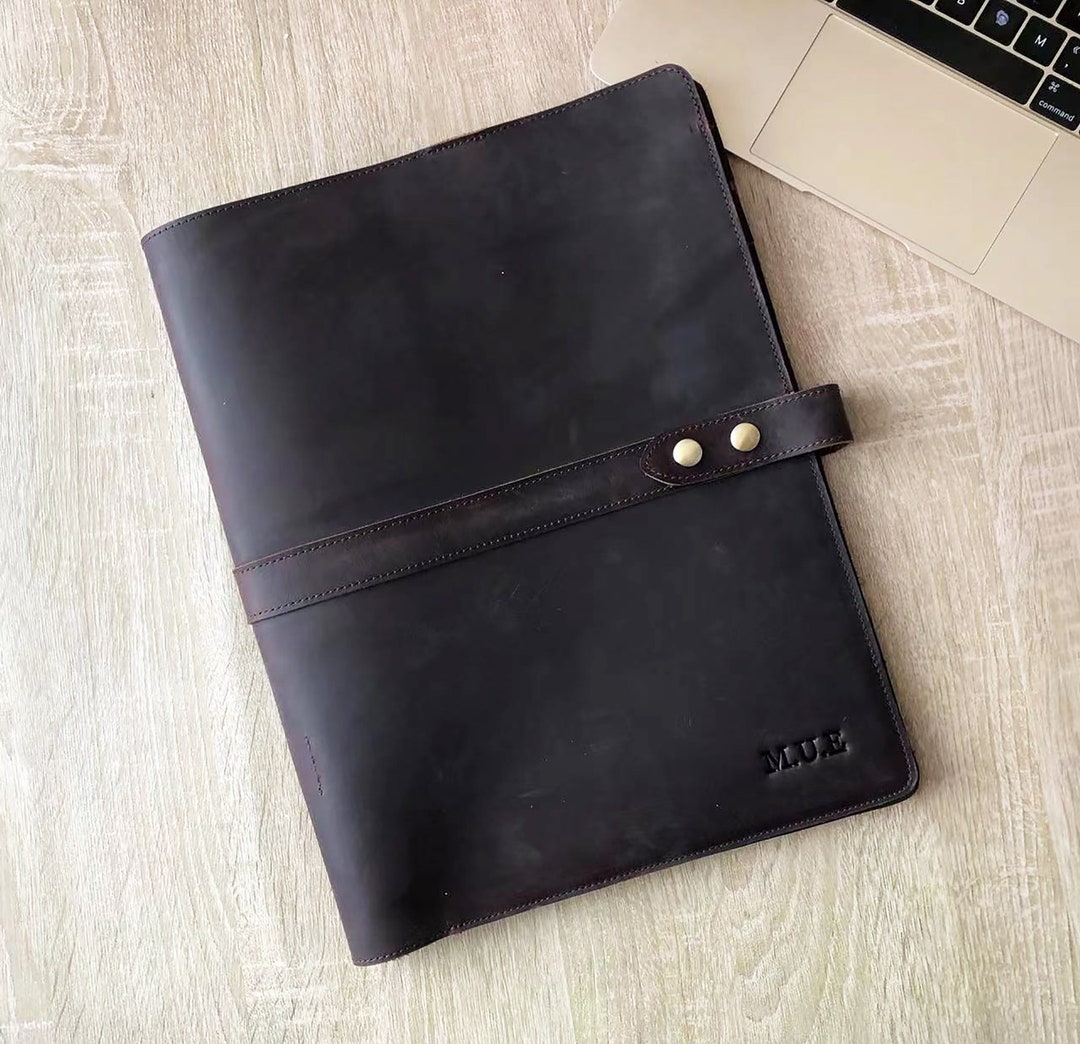 Monogrammed Portfolio Personalized Portfolio A4 Planner - Etsy