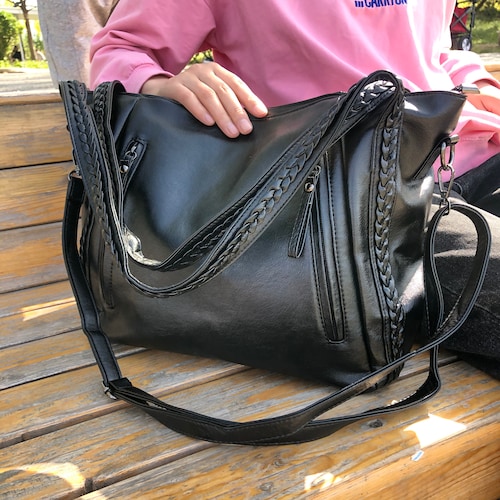 Large Soft Women Leather Tote Women Shoulder Bag Crossbody - Etsy