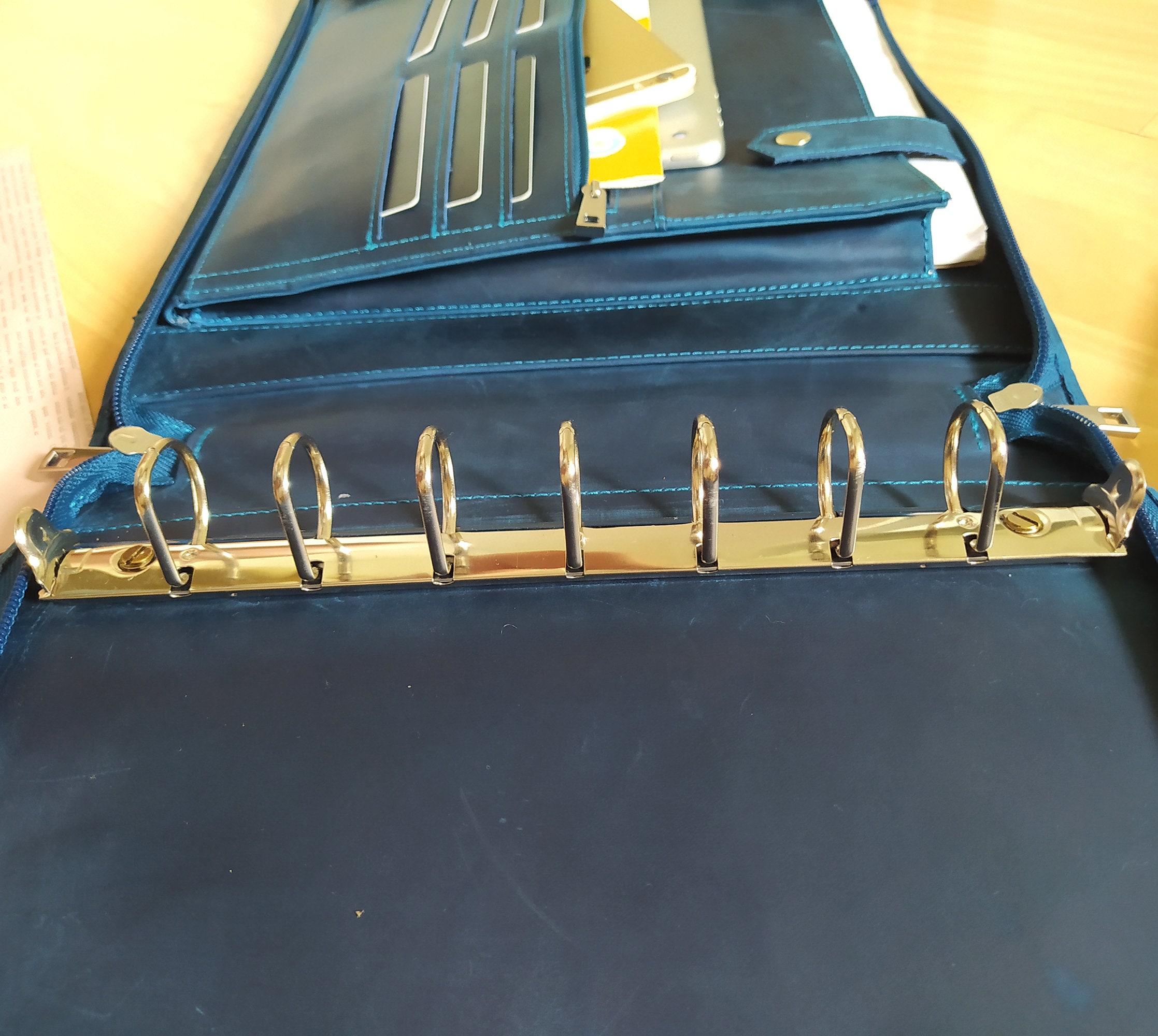 Business Check Book 7 Ring Binder for 3-Up Business Size | Etsy