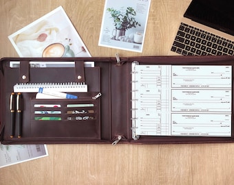 9 Ring Check Binder - Etsy