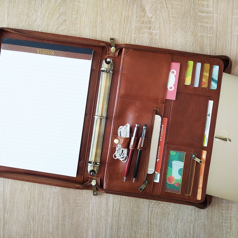 Leather Padfolio - Etsy