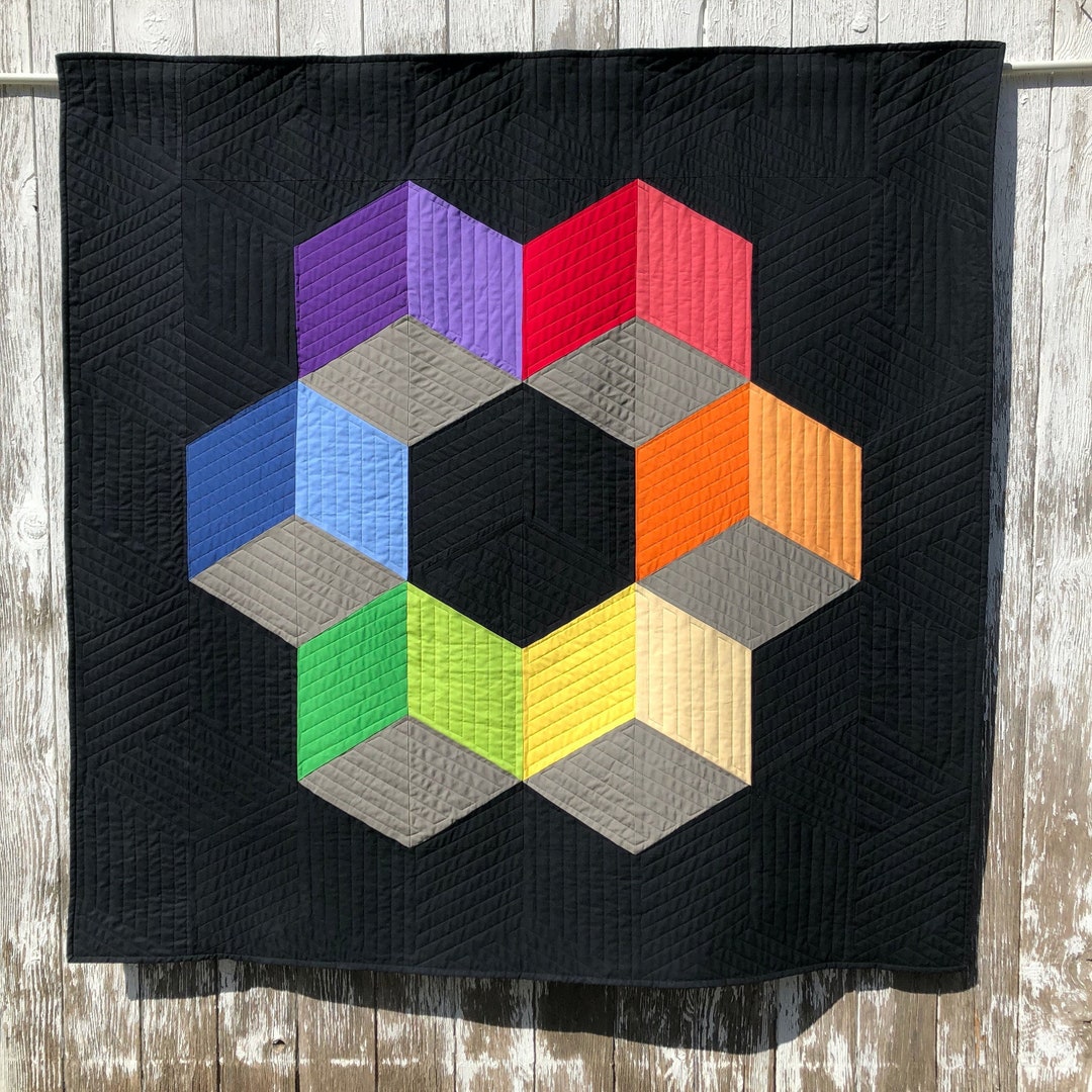 Tumbling Color Wheel - Paper Pattern - Etsy