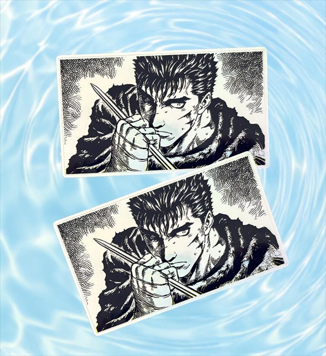 GUTS Manga Sticker Waterproof - Etsy