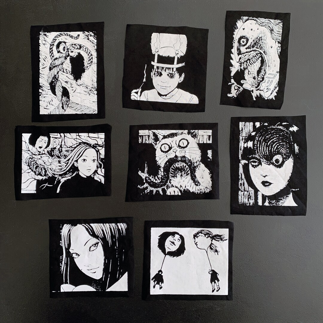 Horror Patches (set of 8) - Etsy