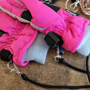 Adjustable Mitten Mates - Choose Cord Color and Length to Best Fit ...