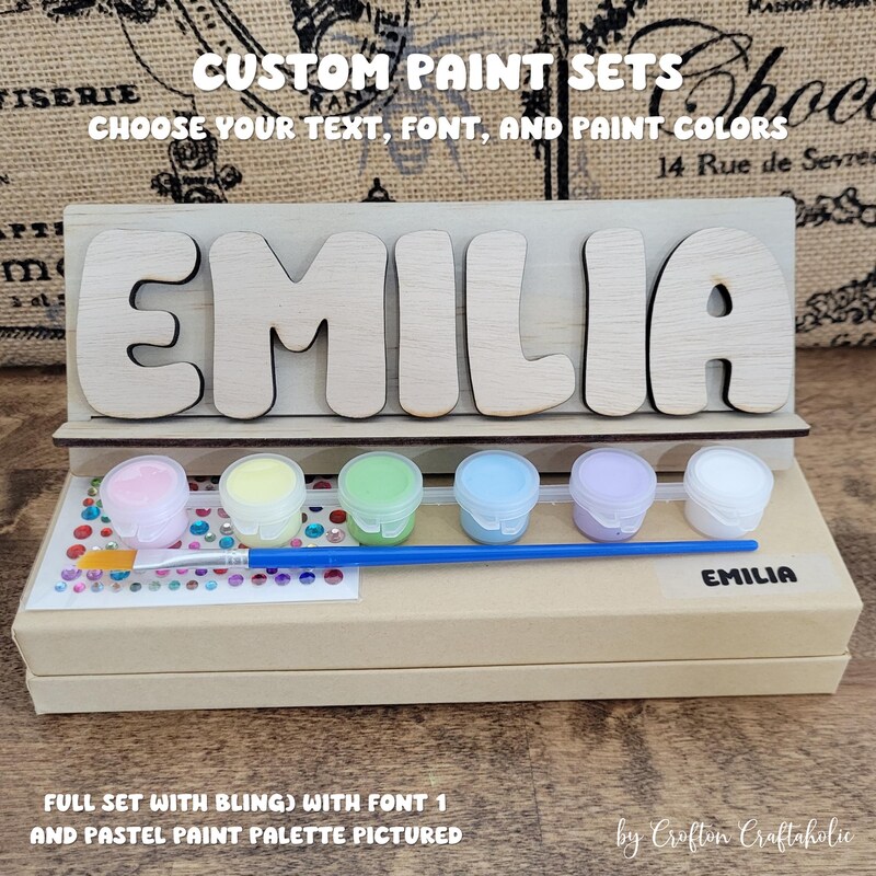 Custom Name Painting - Etsy