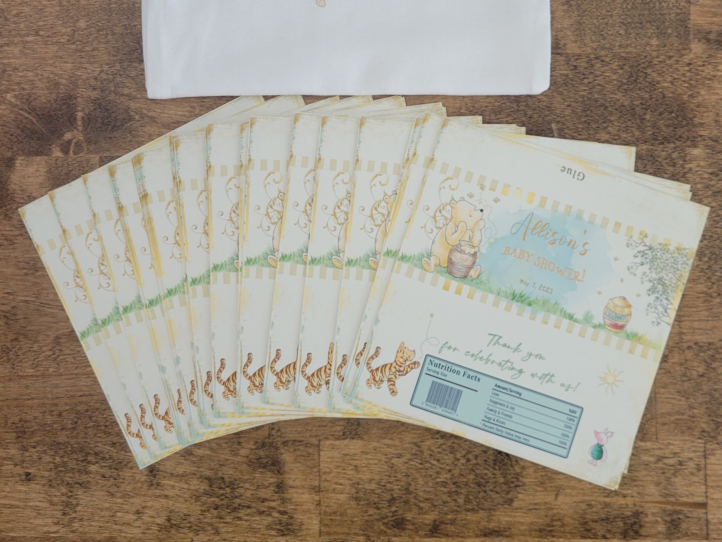 Custom paper/party items