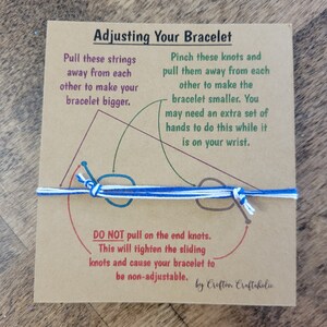 Unity String Bracelet Unity Rings Adjustable Bracelets, Friendship ...