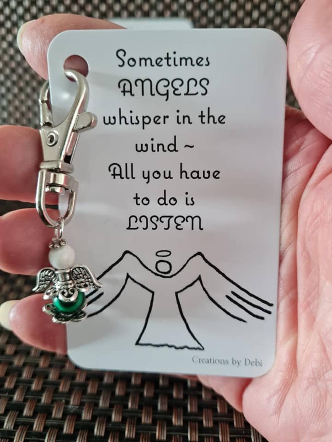 Guardian Angel Key Chain, Angel Pull, Cadeau d’ange - Etsy France