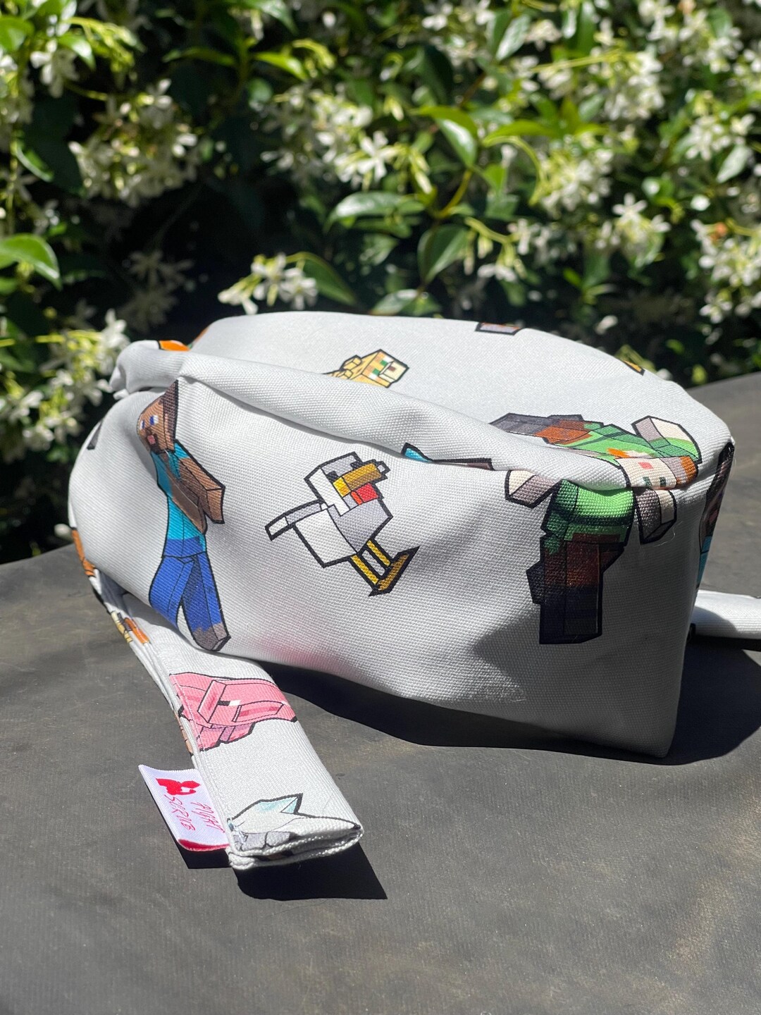 Scrub Cap/hat Minecraft Blockheads 100% Australian Hand Made - Etsy