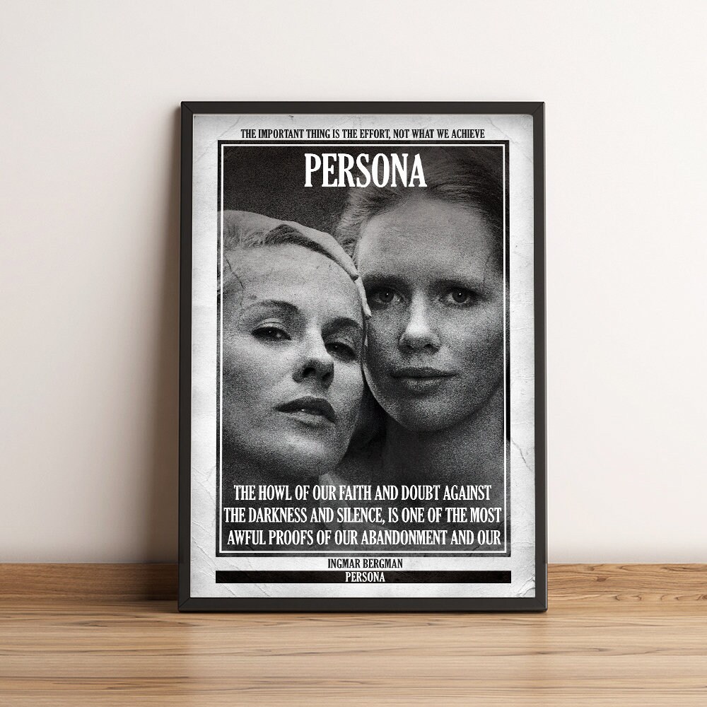 Ingmar Bergman Persona Poster