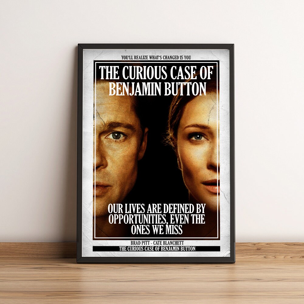 The Curious Case Of Benjamin Button Movie Poster