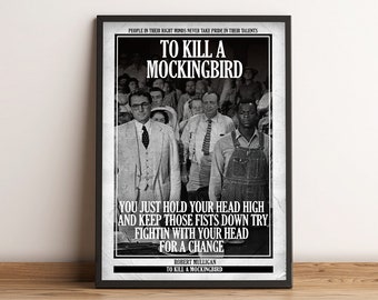 To Kill a Mockingbird - Etsy