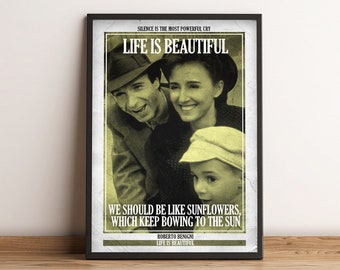 Life is Beautiful Poster - Etsy