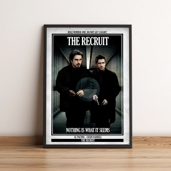 The Recruit Cult Film Poster Vintage Retro Art Print - Etsy
