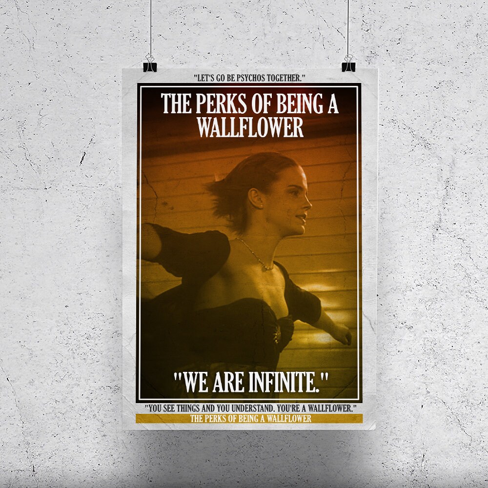 The Perks of Being a Wallflower | Cult Film Poster | Classic Movie ...