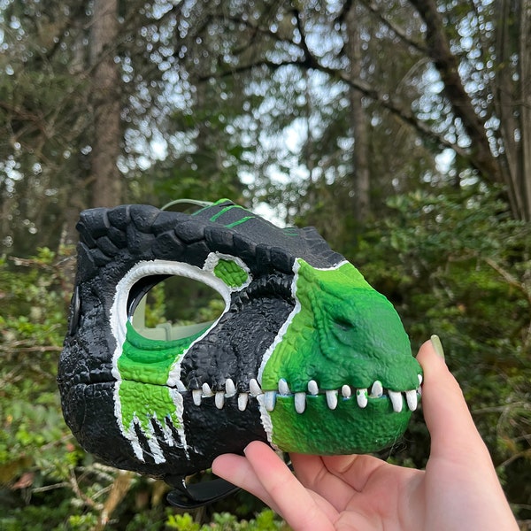 Dino Mask - Etsy