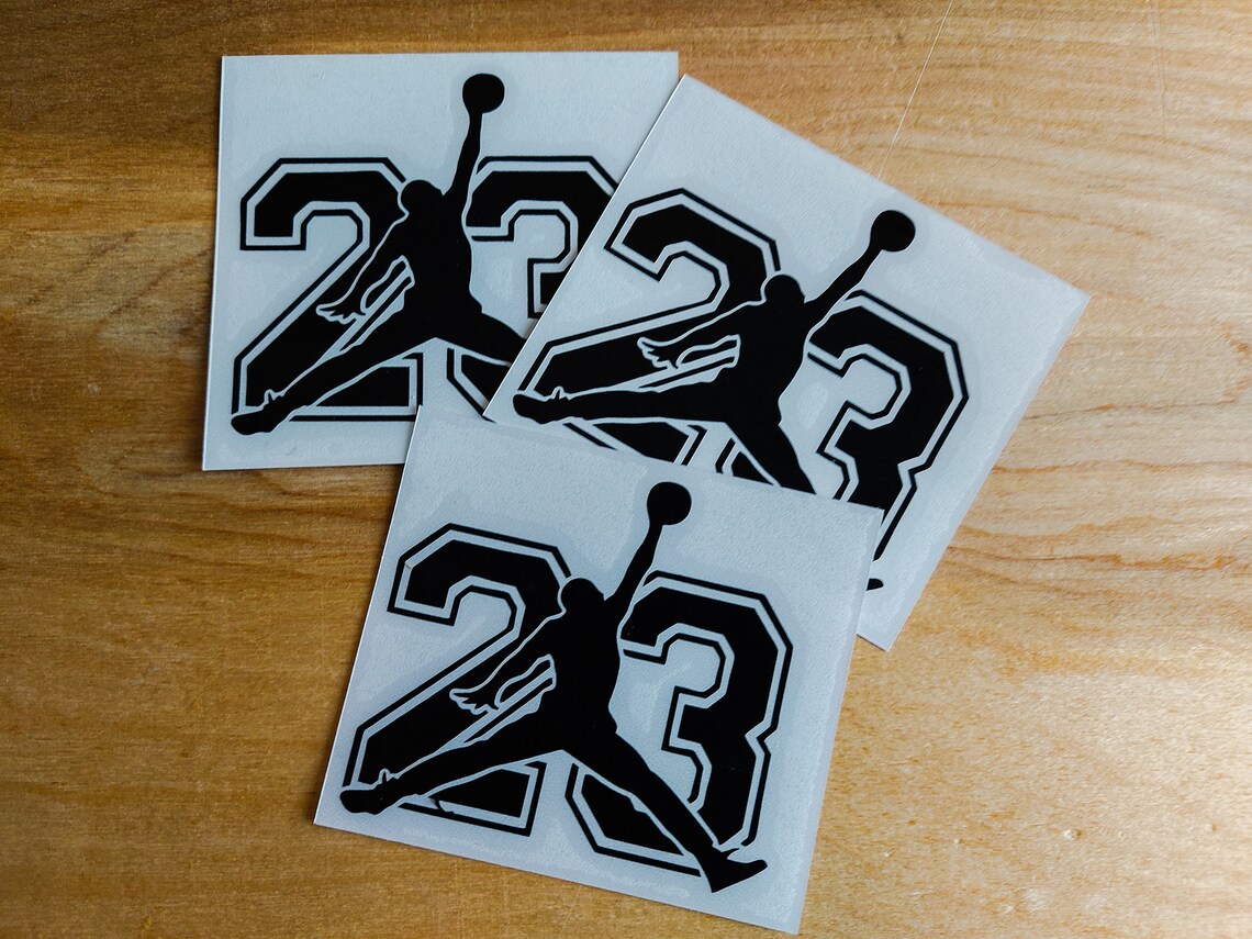 Michael Jordan Wall Decal 23 Sign Basketball Poster Sport Gift | Etsy