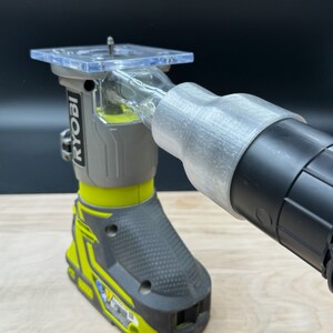 Custom Dust Adapter for Ryobi P601 Router - Both Full and Partial ...