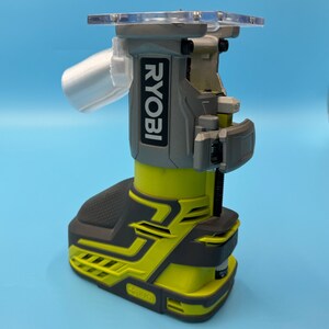 Custom Dust Adapter for Ryobi P601 Router - Both Full and Partial ...
