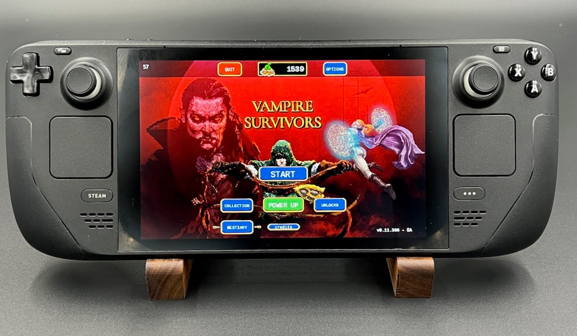 Hardwood Steam Deck Stand - Etsy