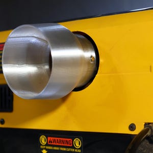 Dewalt DW735 Planer Dust Collection Adapter – 4-inch Hose Upgrade ...