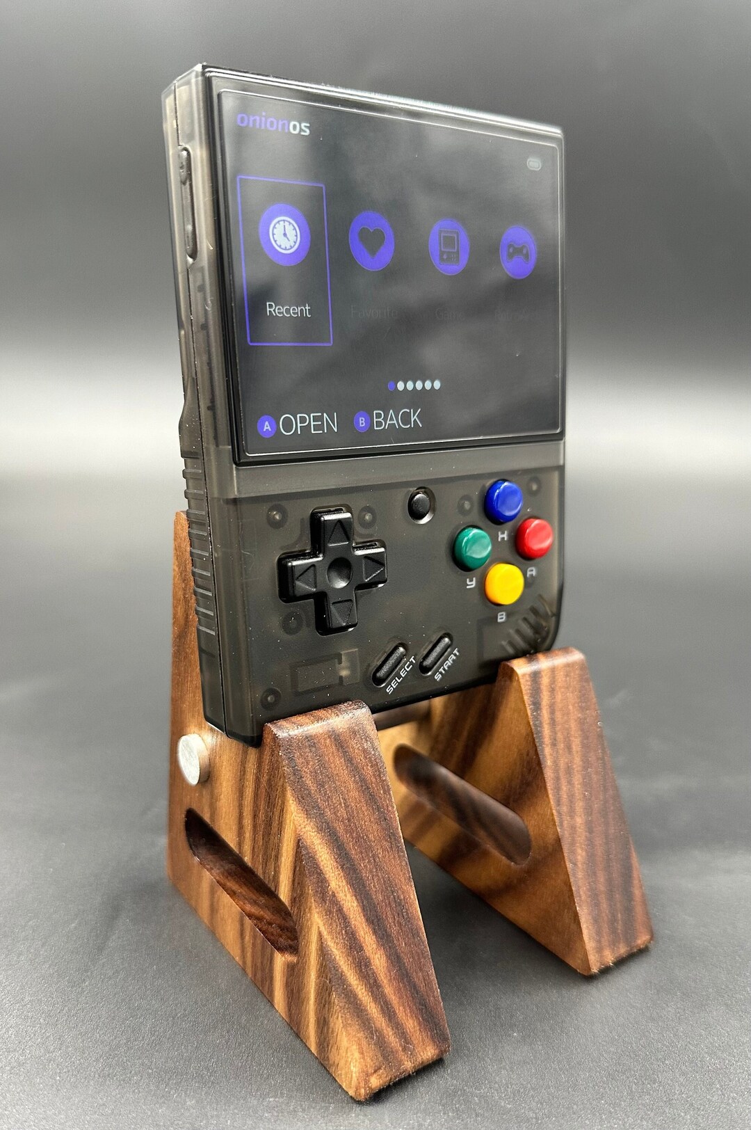 Hardwood Miyoo Mini Plus Mini+ Retro Handheld Display Stand - Etsy