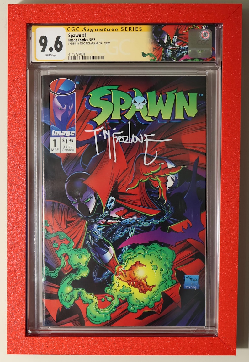 CGC Comic Book Frame (3D Printed) – Wall Mount Display With Magnetic ...