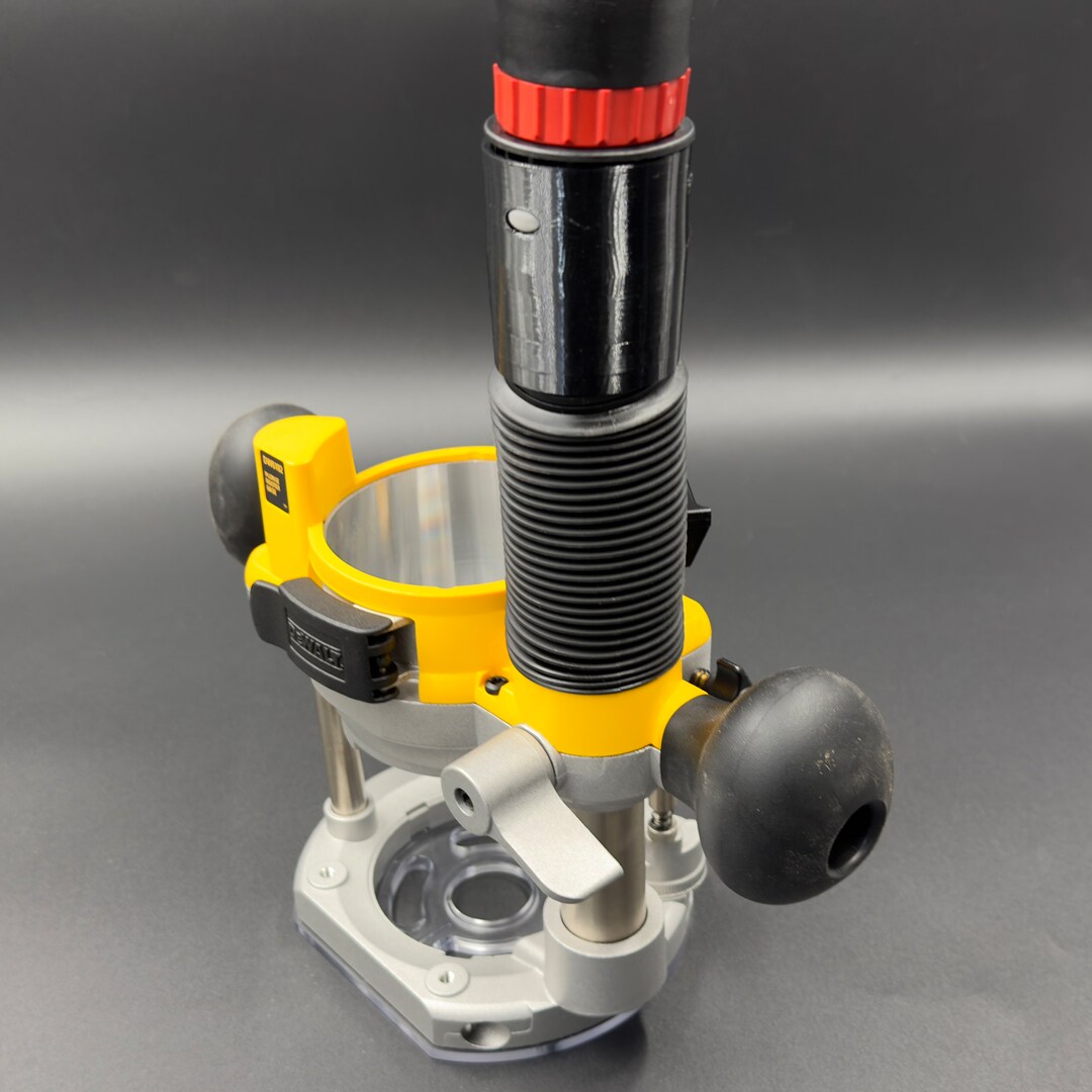 Custom Dust Adapter for DEWALT DW6182 Plunge Router Base - Fits ...