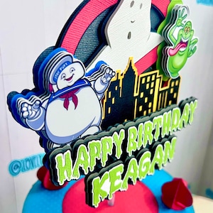 Ghostbusters Cake Topper. - Etsy