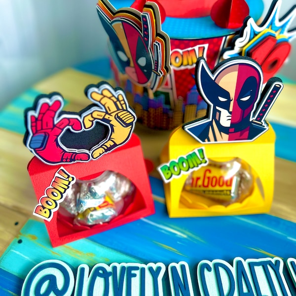 Deadpool Party Supplies - Etsy