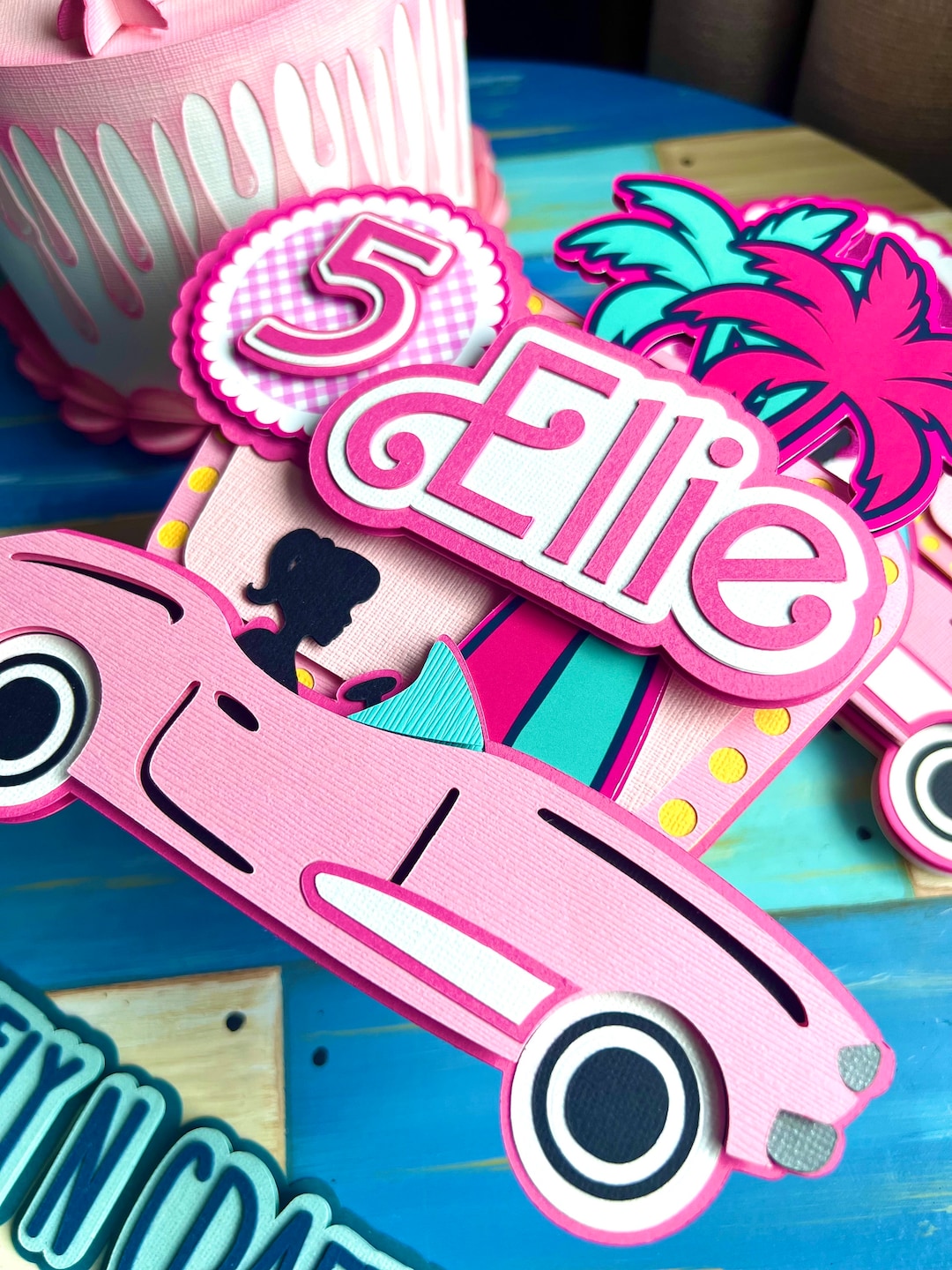 3D Fashion Doll Convertible Cake Topper, 3D Fashion Doll Cake Topper ...