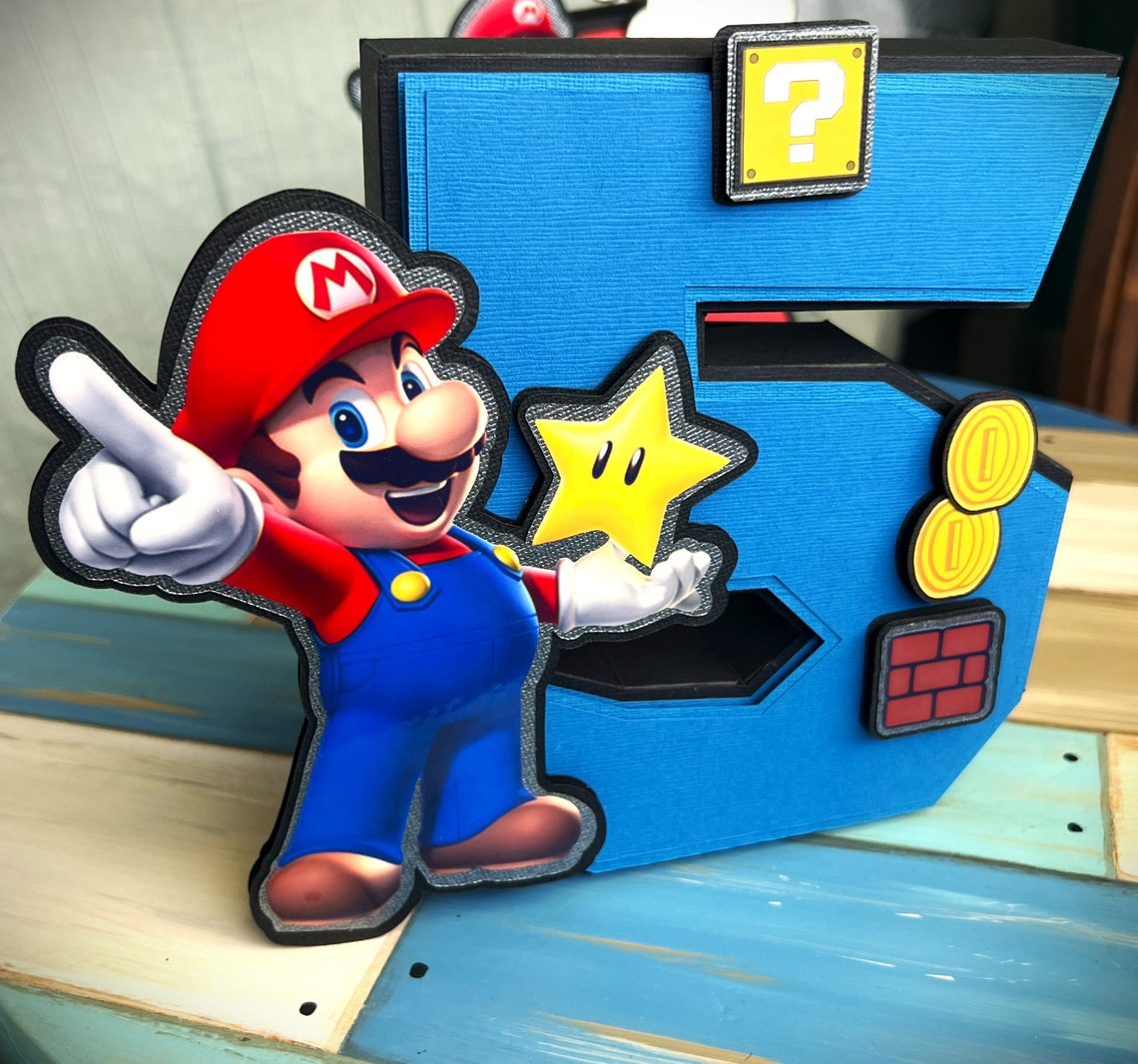 Personalized 3D Letter Box, Custom Name Party Decor - Etsy
