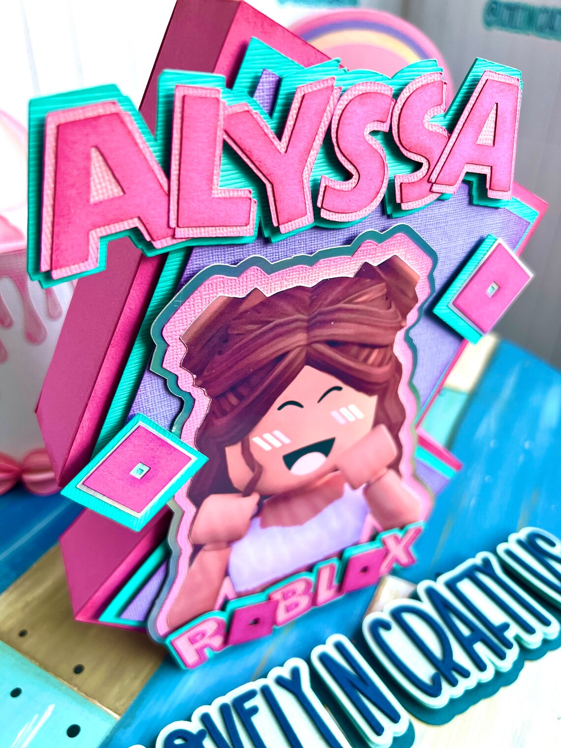 3D Letter Box, 3D Letter Box Party Decor, Personalized 3d Letter ...