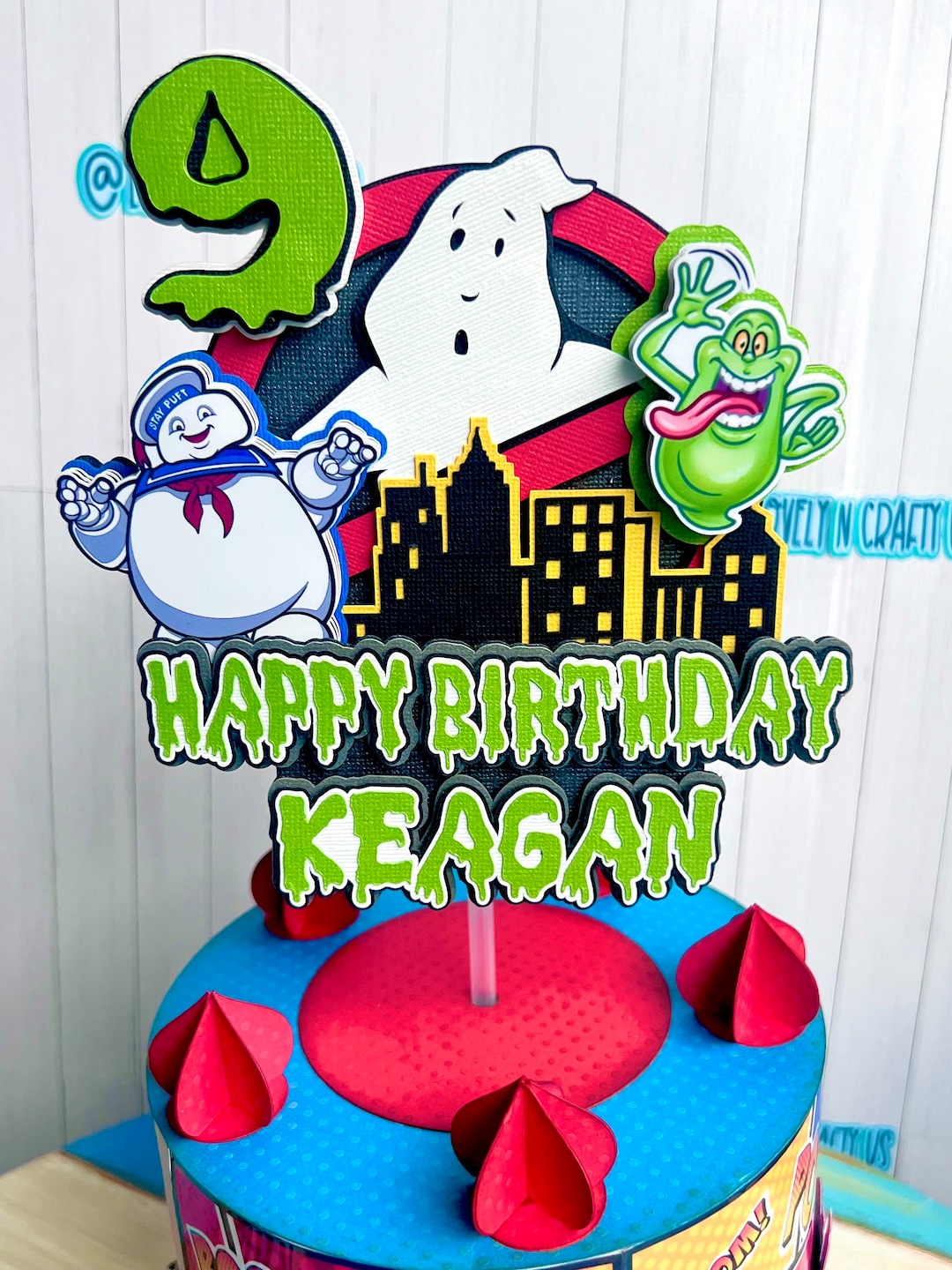 Ghostbusters Cake Topper. - Etsy