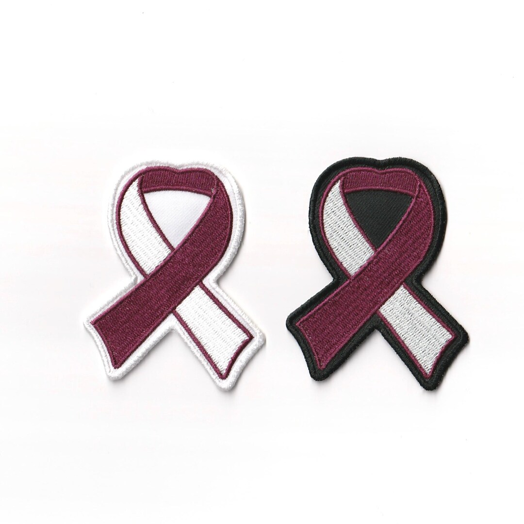 Head Neck Cancer Cancer Ribbon Patch - Etsy