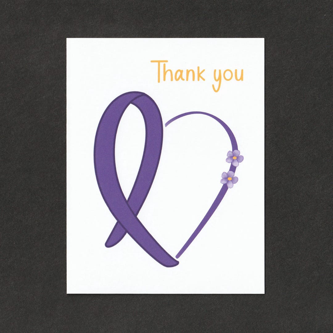 Dementia Alzheimers 10 Pack of Thank You Cards - Etsy