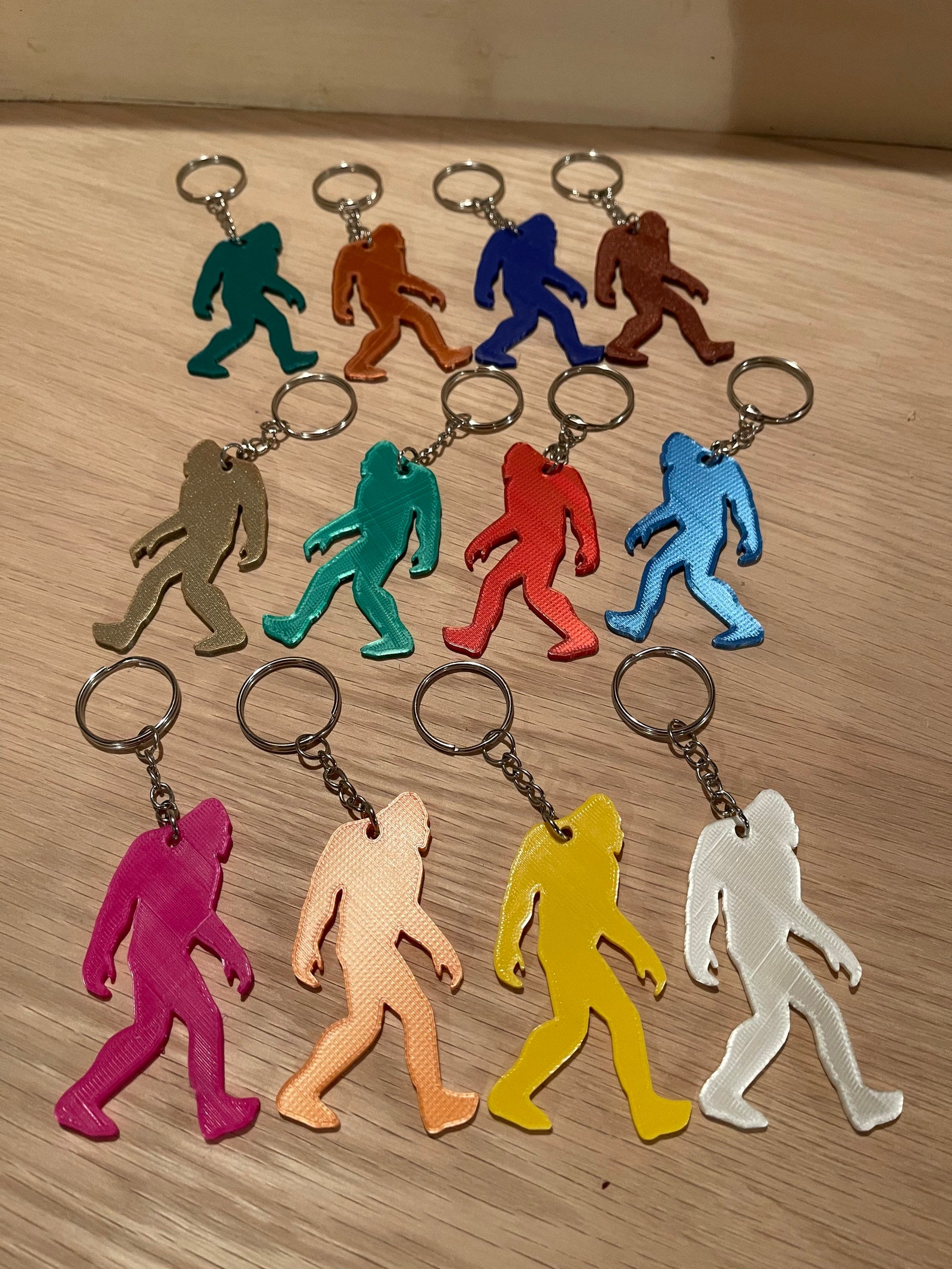 The Original Bigfoot Keychain 3D Printed - Etsy