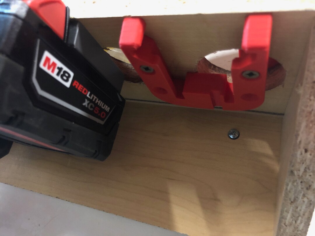 Cordless Battery Storage Bracket - Etsy
