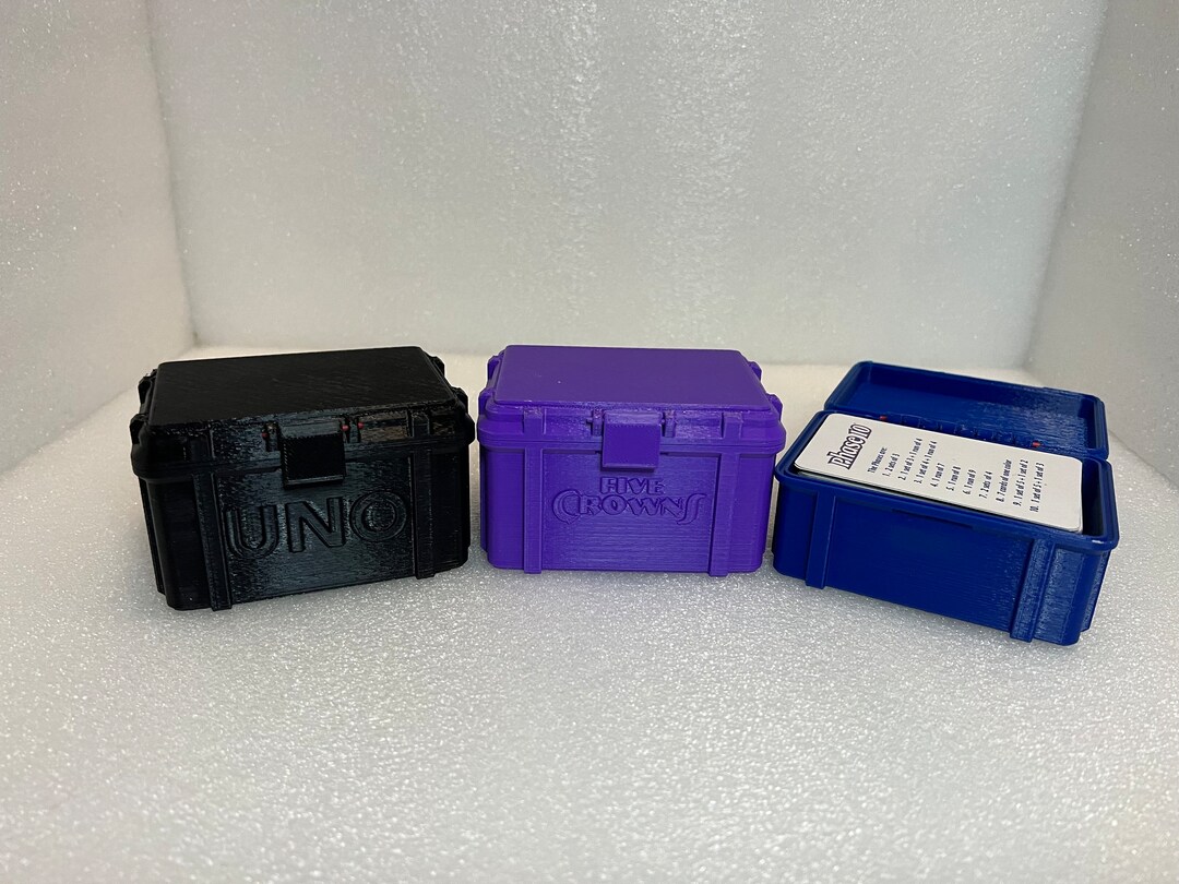 Stackable Card Game Case - Etsy