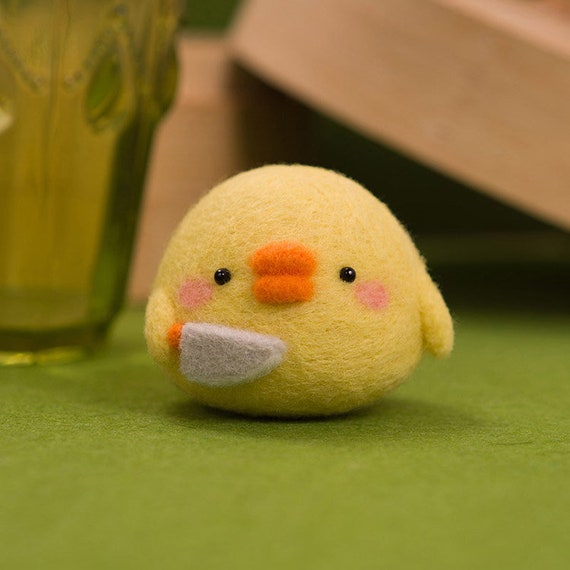 Wool Felt Poke Poke Music Diy Material Package Couple Handmade - Etsy