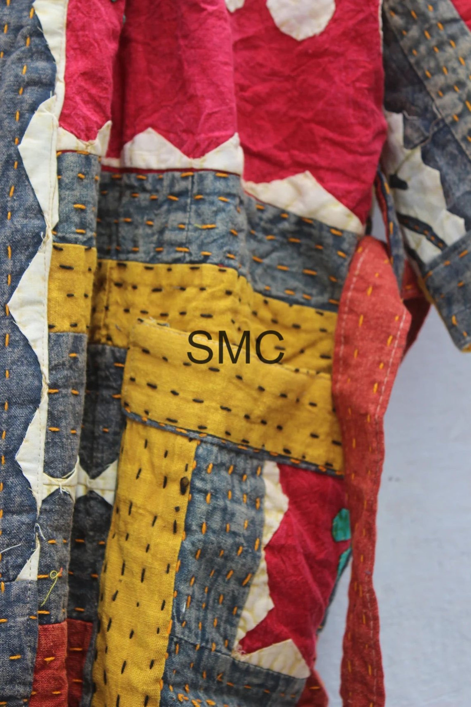 Indian Patchwork Printed Cut Work Kantha Quilted Kimono Jacket - Etsy