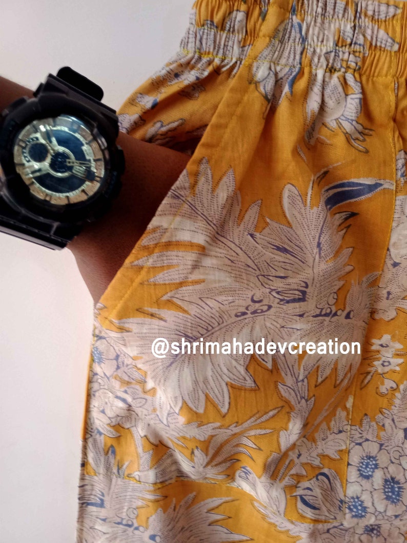 Indian Cotton Floral Printed PJ Set Adult Nightsuit Payjama - Etsy