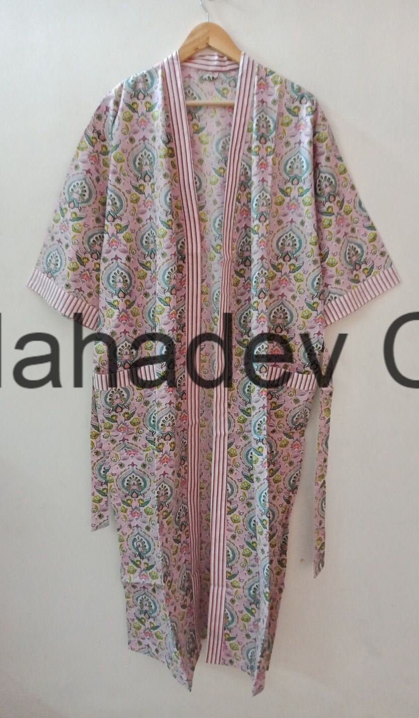 Baumwolle Kimono Robe Sommer Kimono Braut Kimono - Etsy.de