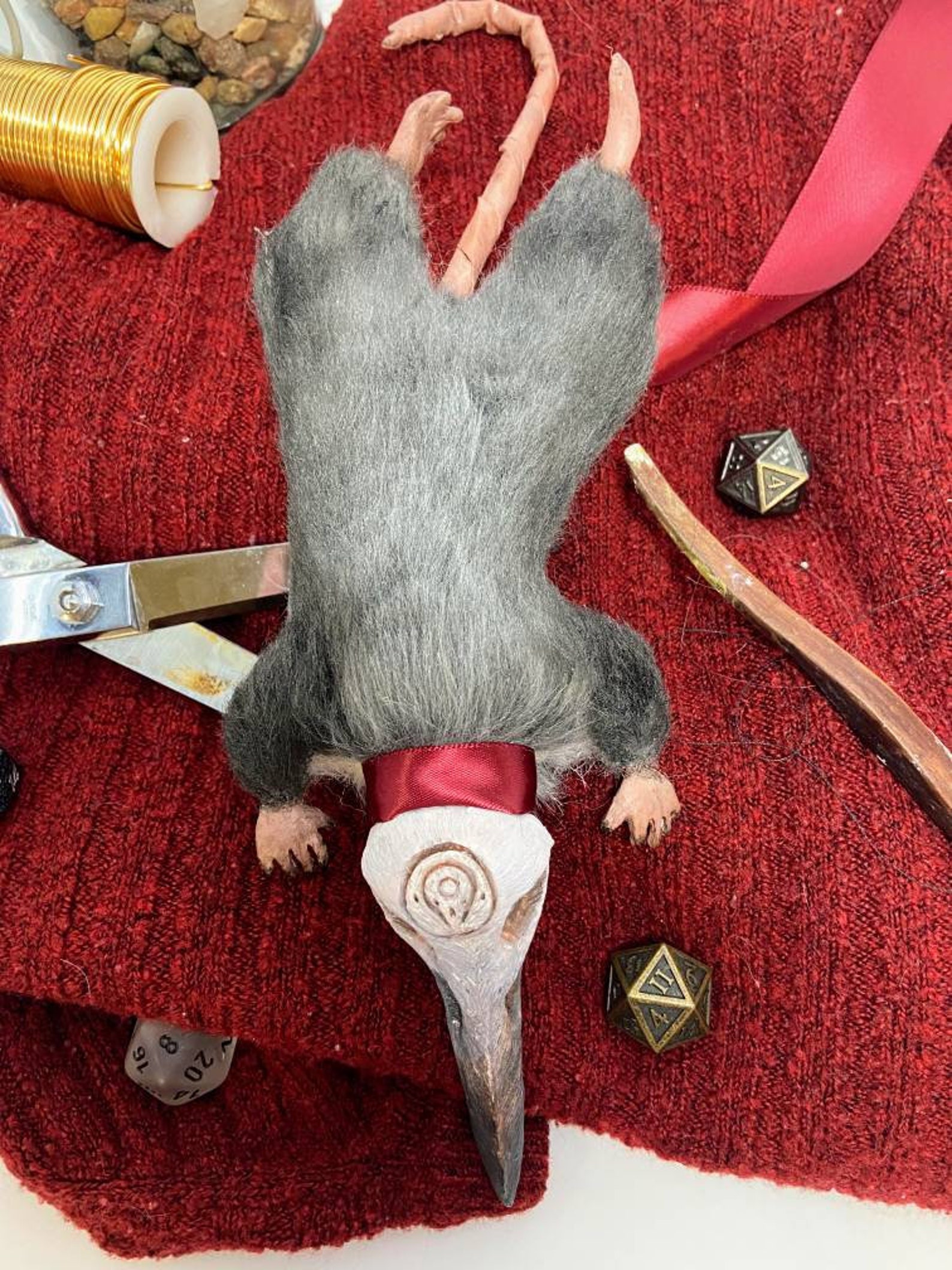 Pate De Rolo Critical Role Laudna Cosplay Rat Crow - Etsy