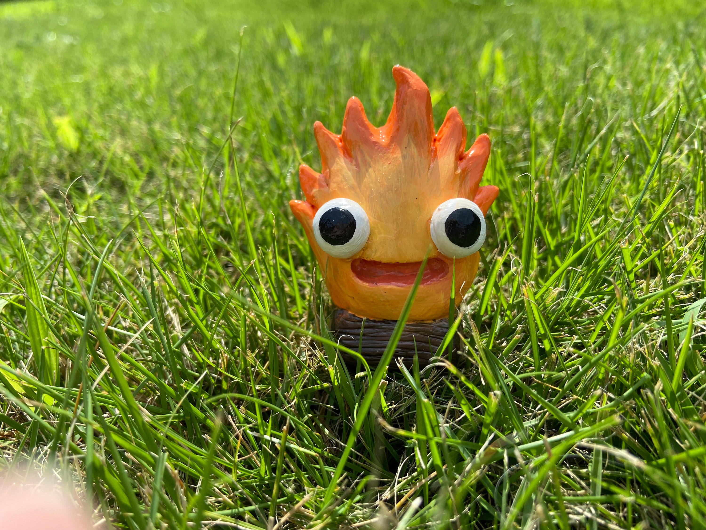 Calcifer Figure Howl's Moving Castle Studio Ghibli - Etsy