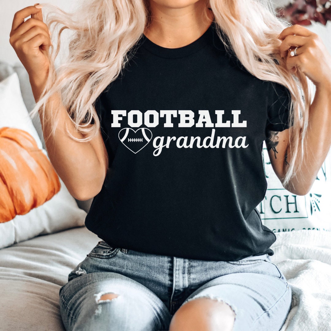 Football Grandma Sports Grandma Shirt Football Lover Gift Memaw Shirt ...