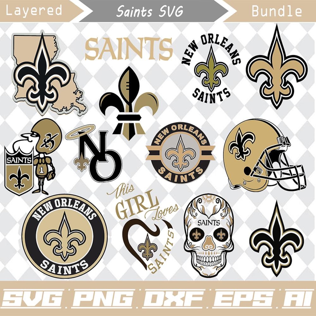 Saints SVG, Saints Football SVG, Saints Logo SVG, Saints Football Png ...